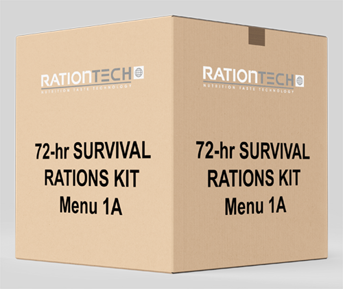 72-hr SURVIVAL RATIONS KIT – Menu 1A | Long Life Pantry